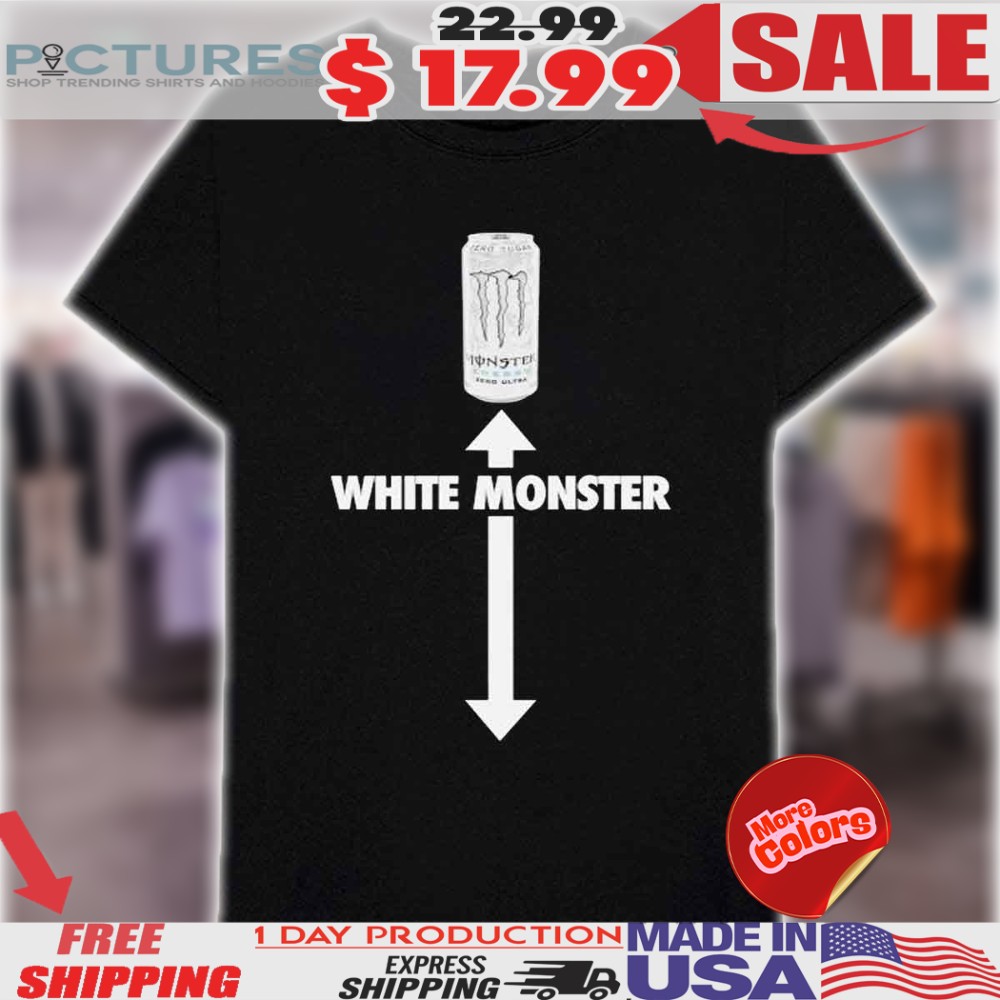 🚛Free Delivery: 📣SaleOff 20% White Monster Double Arrow Shirt ...
