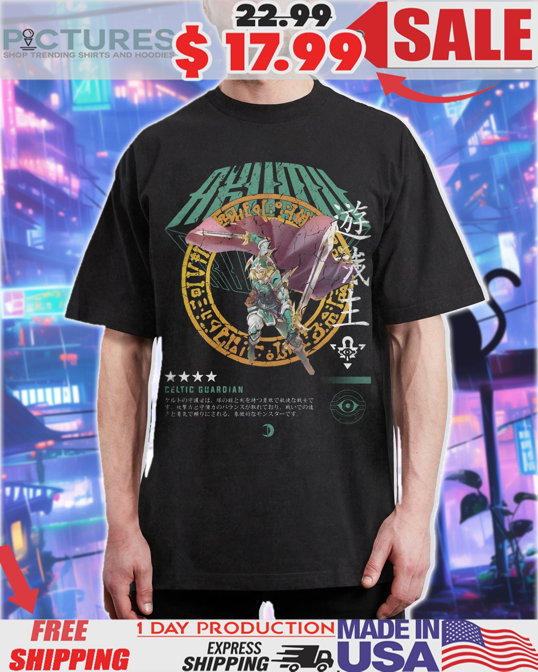 🚛Free Delivery: 📣SaleOff 20% Yu-Gi-Oh! Celtic Guardian Anime Vintage ...