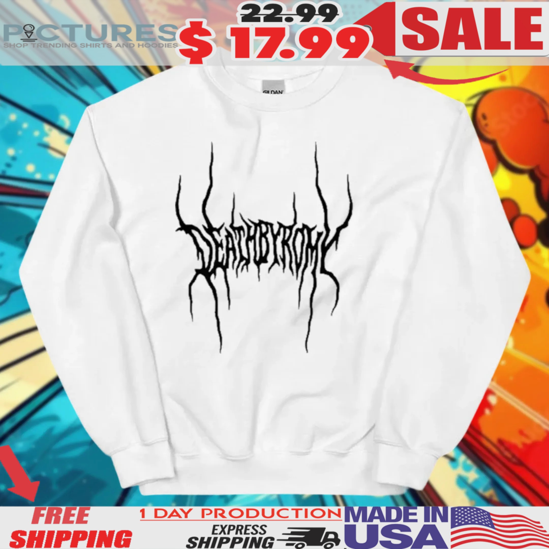 Death By Romy Logo Shirt • Picturestees Clothing LLC