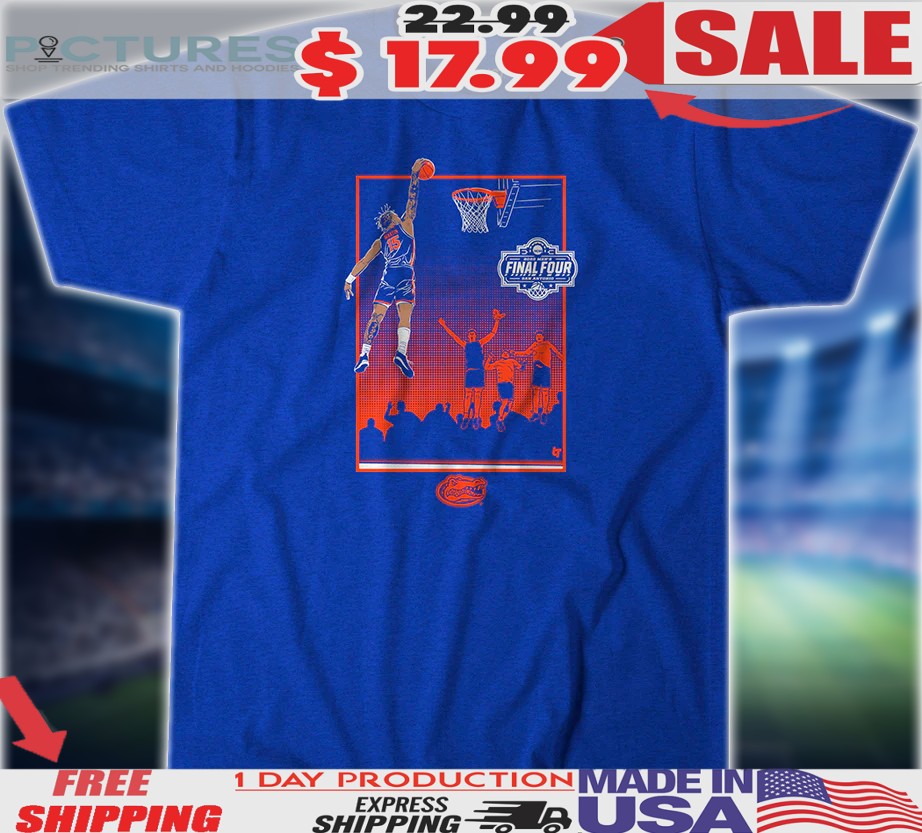 Florida Gators Basketball Alijah Martin Dunk Final Four 2025 Shirt ...