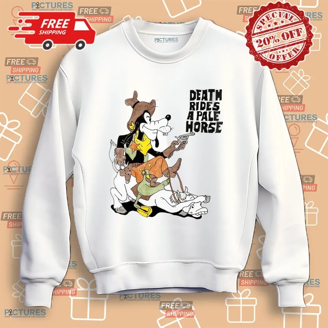 Goofy Death Rides A Pale Horse Shirt • Picturestees Clothing LLC