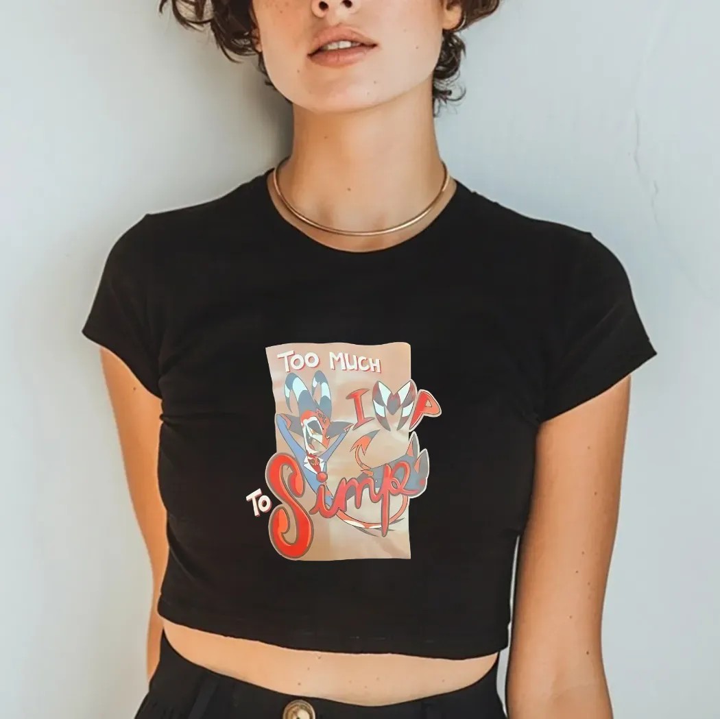 Hazbin Hotel Too Much Imp To Simp Shirt • Picturestees Clothing LLC