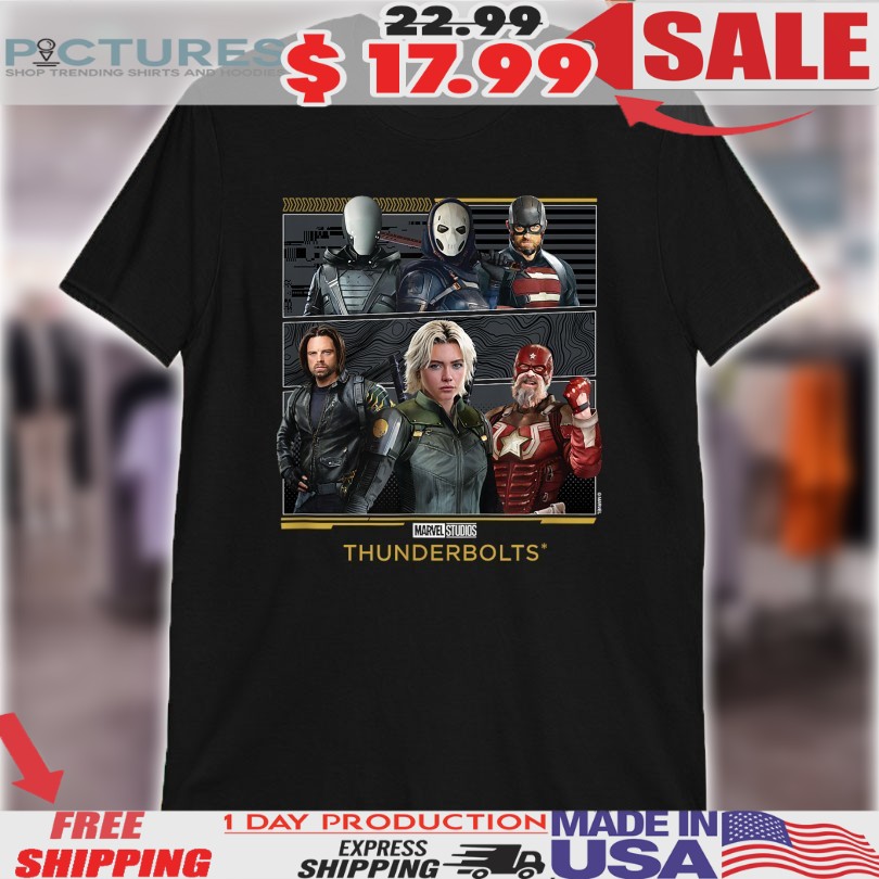 Marvel Studios Thunderbolts Character Grid Shirt • Picturestees ...