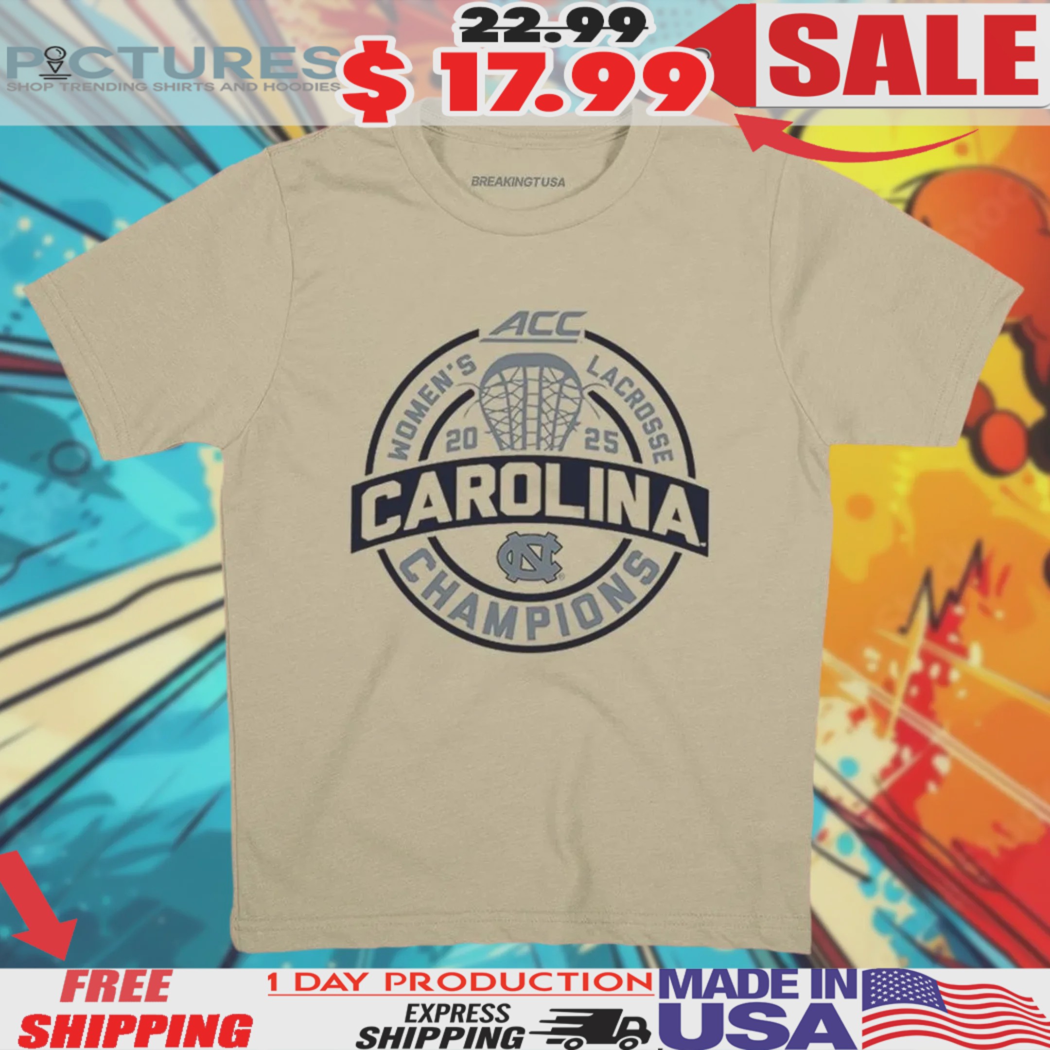 North Carolina Tar Heels 2025 ACC Women’s Lacrosse Regular Season ...