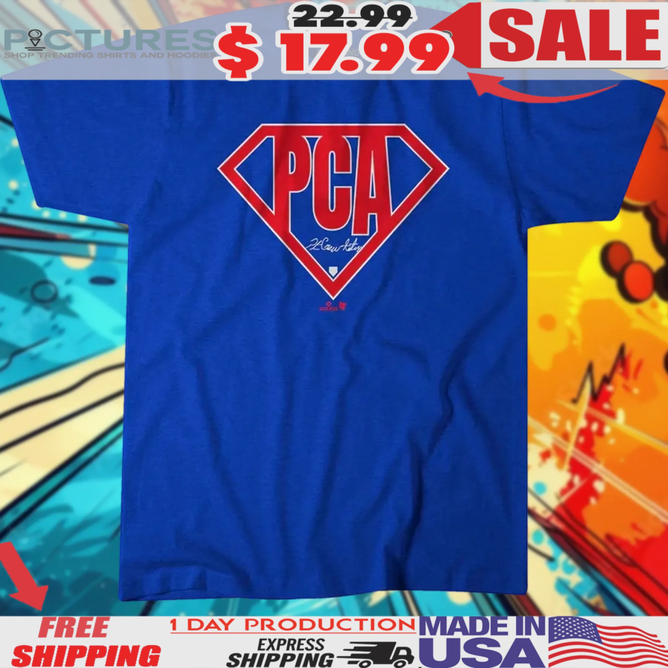 Pete Crow-Armstrong Super PCA Shirt • Picturestees Clothing LLC