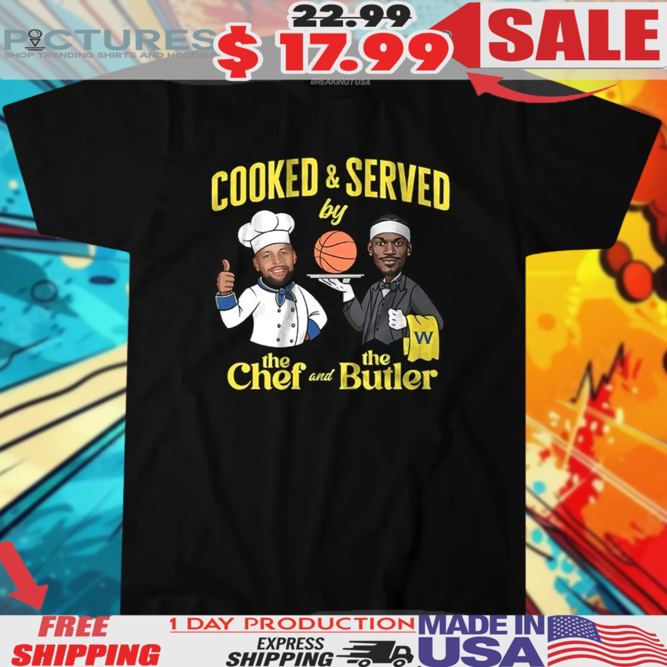 The Chef And The Butler Stephen Curry And Jimmy Butler Cooked And ...