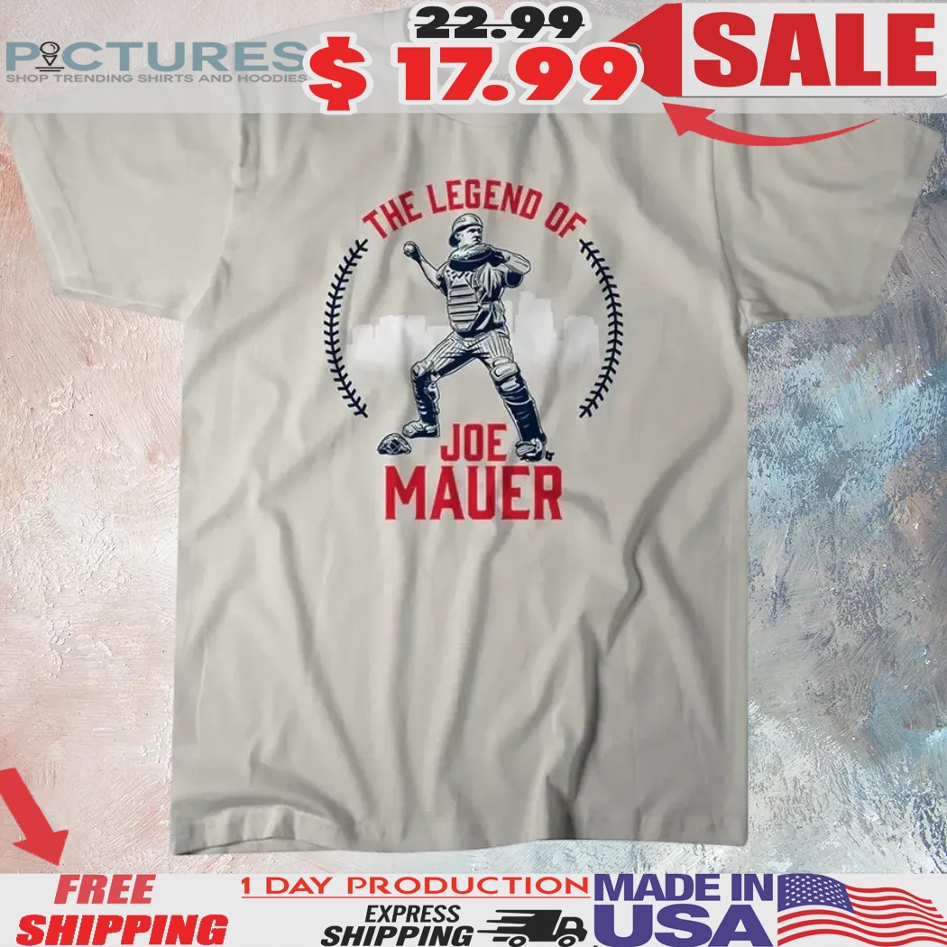 The Legend Of Joe Mauer Shirt • Picturestees Clothing LLC