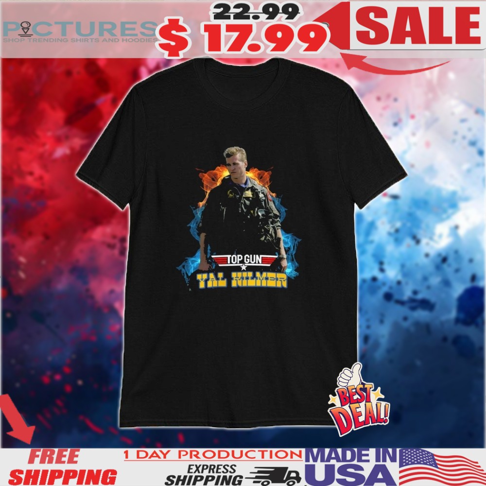 Val Kilmer Top Gun Rip Val Kilmer Shirt • Picturestees Clothing LLC