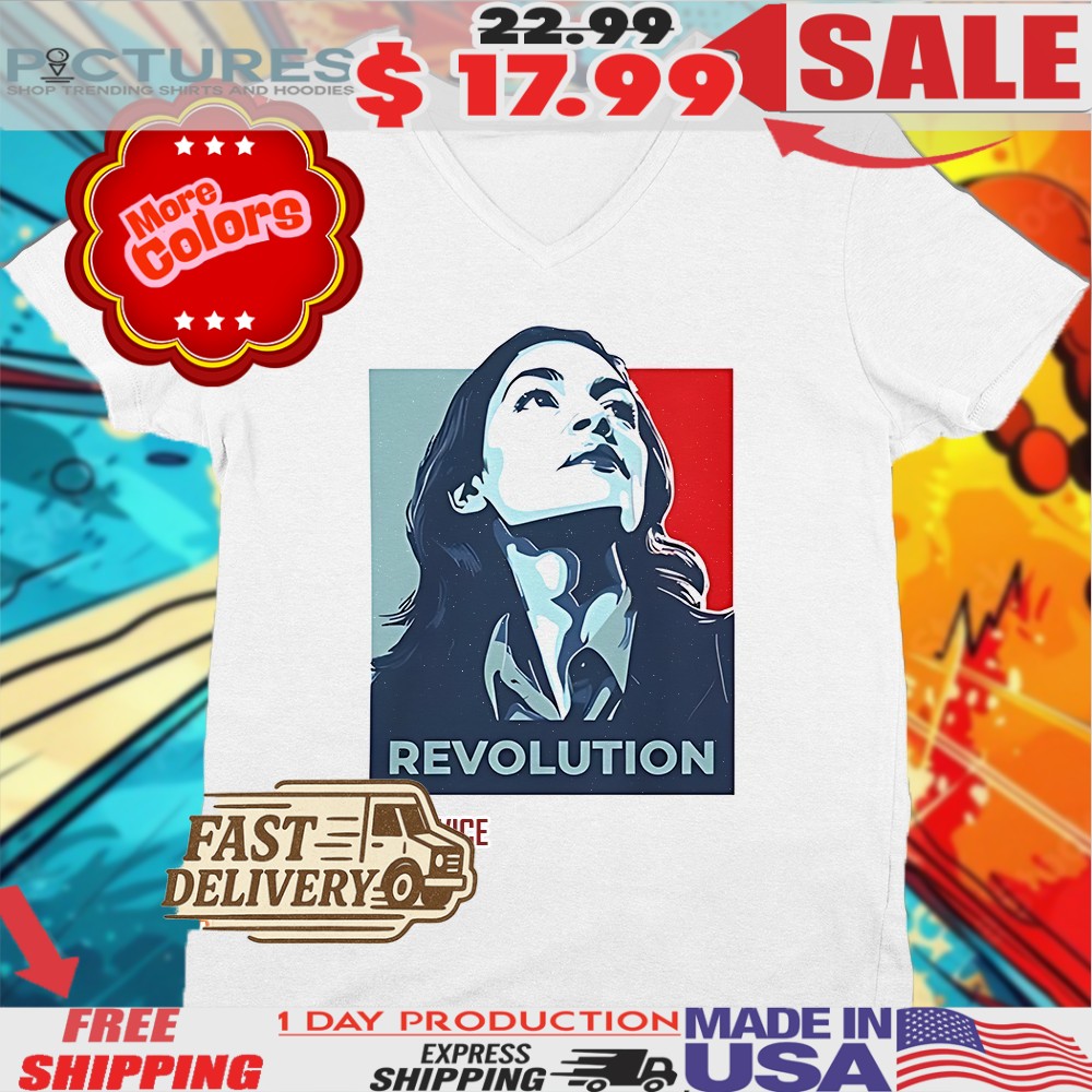 Alexandria Ocasio-cortez Aoc Revolution Shirt • Picturestees Clothing LLC