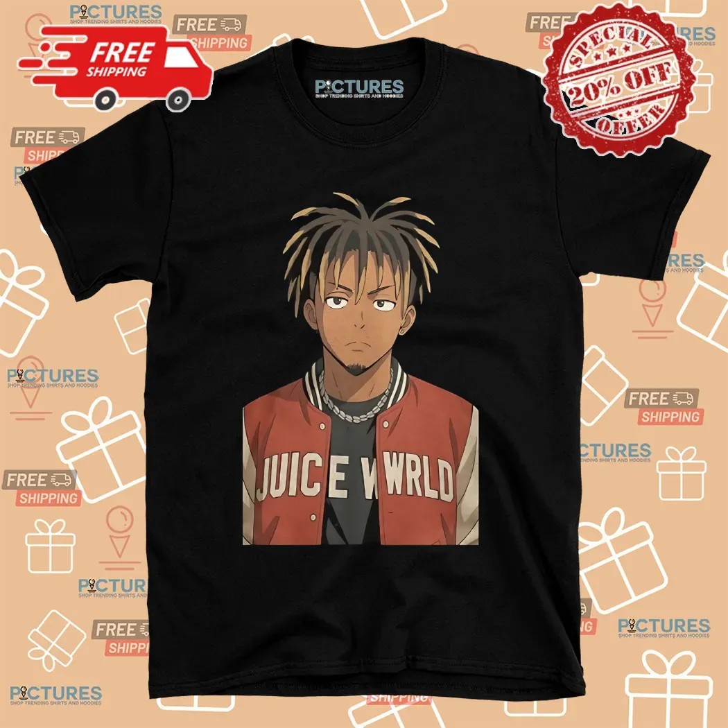 Anime Juice Wrld Graphic Shirt • Picturestees Clothing LLC