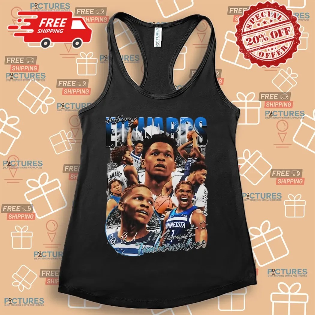 Anthony Edwards Minnesota Timberwolves Homage Vintage Bootleg 2025 ...