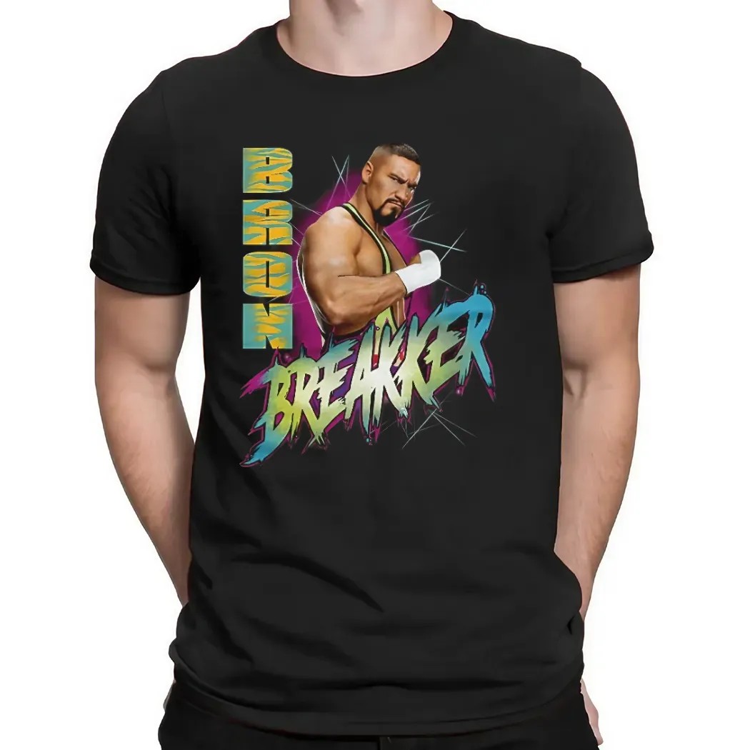 Bron Breakker Grunge WWE Retro Poster T Shirt • Picturestees Clothing LLC
