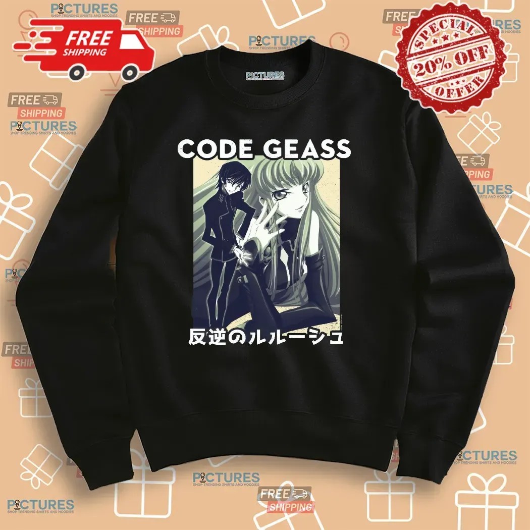 Code Geass Lelouch And CC Illustration T Shirt • Picturestees Clothing LLC