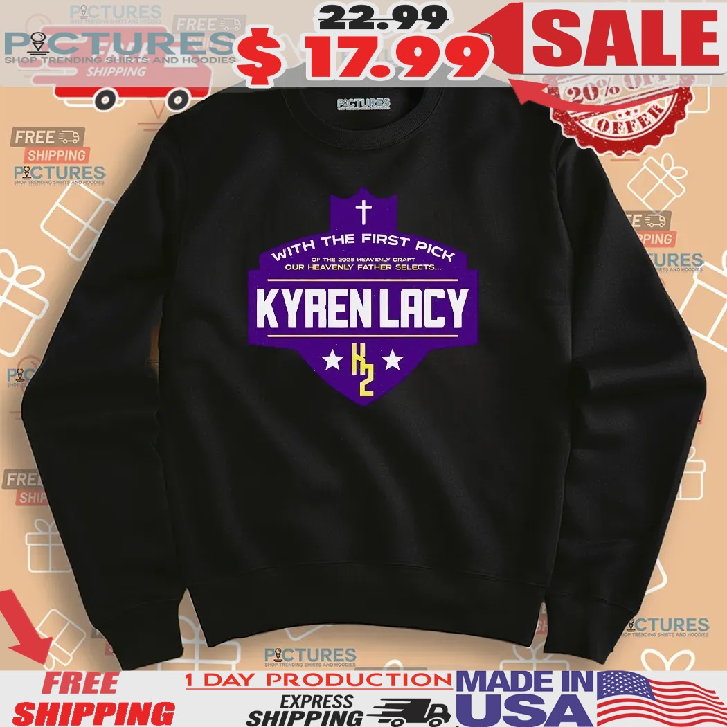 Kyren Lacy With The First Pick Shirt • Picturestees Clothing LLC