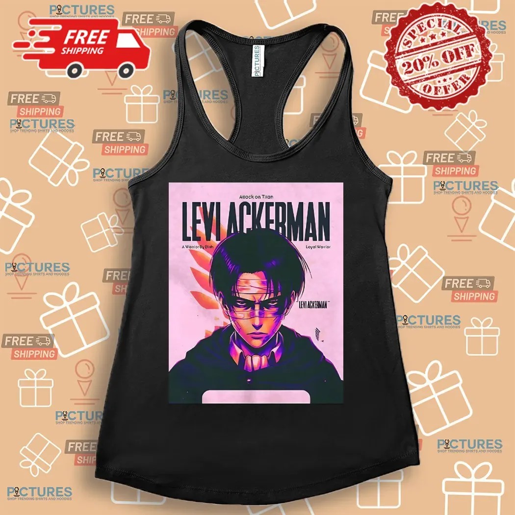 Levi Ackerman Attack On Titan Poster Shirt • Picturestees Clothing LLC