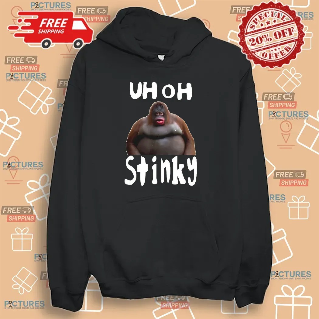 Monkey Uh Oh Stinky Meme T Shirt • Picturestees Clothing LLC