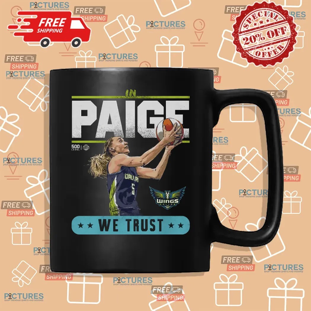 Paige Bueckers Dallas Wings In Paige We Trust WNBA 2025 Women ...