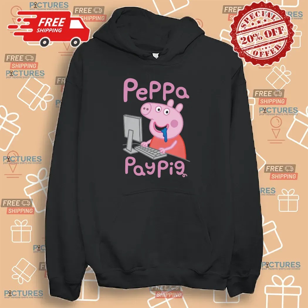 Peppa Pay Pig Cartoon T Shirt • Picturestees Clothing LLC