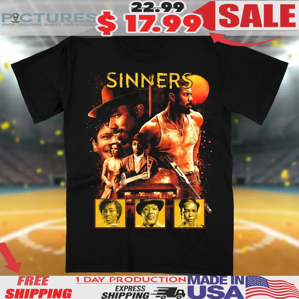 Sinners Horror Movie Ryan Coogler 2025 Shirt • Picturestees Clothing LLC