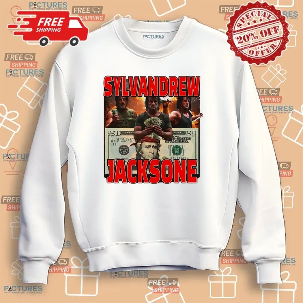Sylvandrew Jacksone Rambo Dollar Graphic T Shirt • Picturestees ...