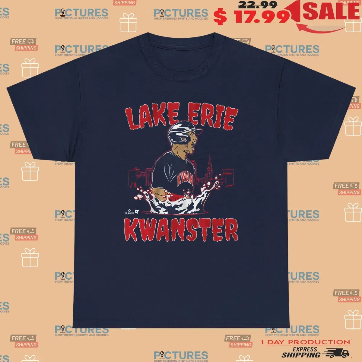 Cleveland Guardians Steven Kwan Lake Erie Kwanster T Shirt ...