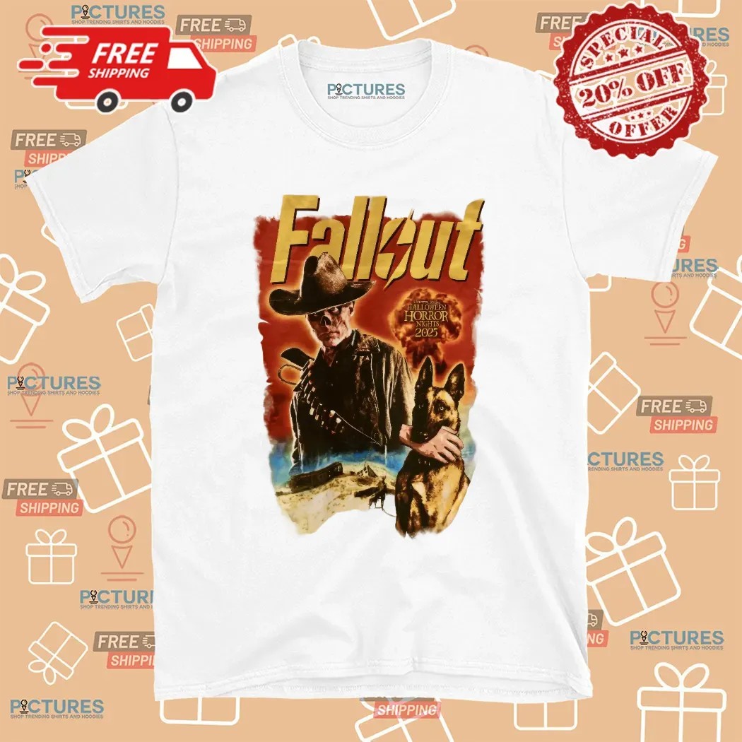 Fallout Universal Studios Halloween Horror Nights 2025 T Shirt ...