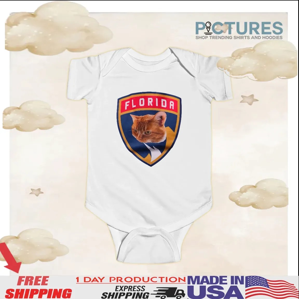 Florida Panthers Cat Logo Meme T Shirt • Picturestees Clothing LLC