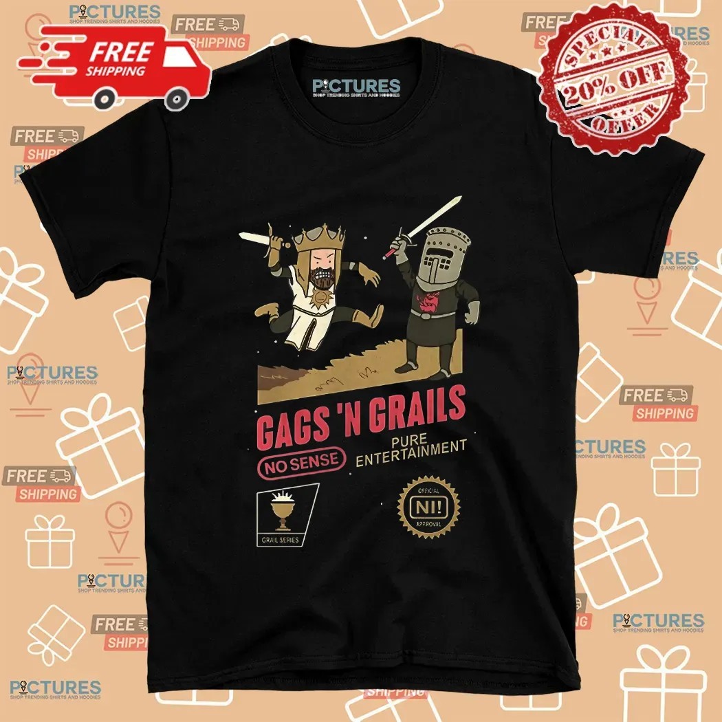 Gags 'n Grails King Arthur And Black Knight Monty Python And The Holy ...