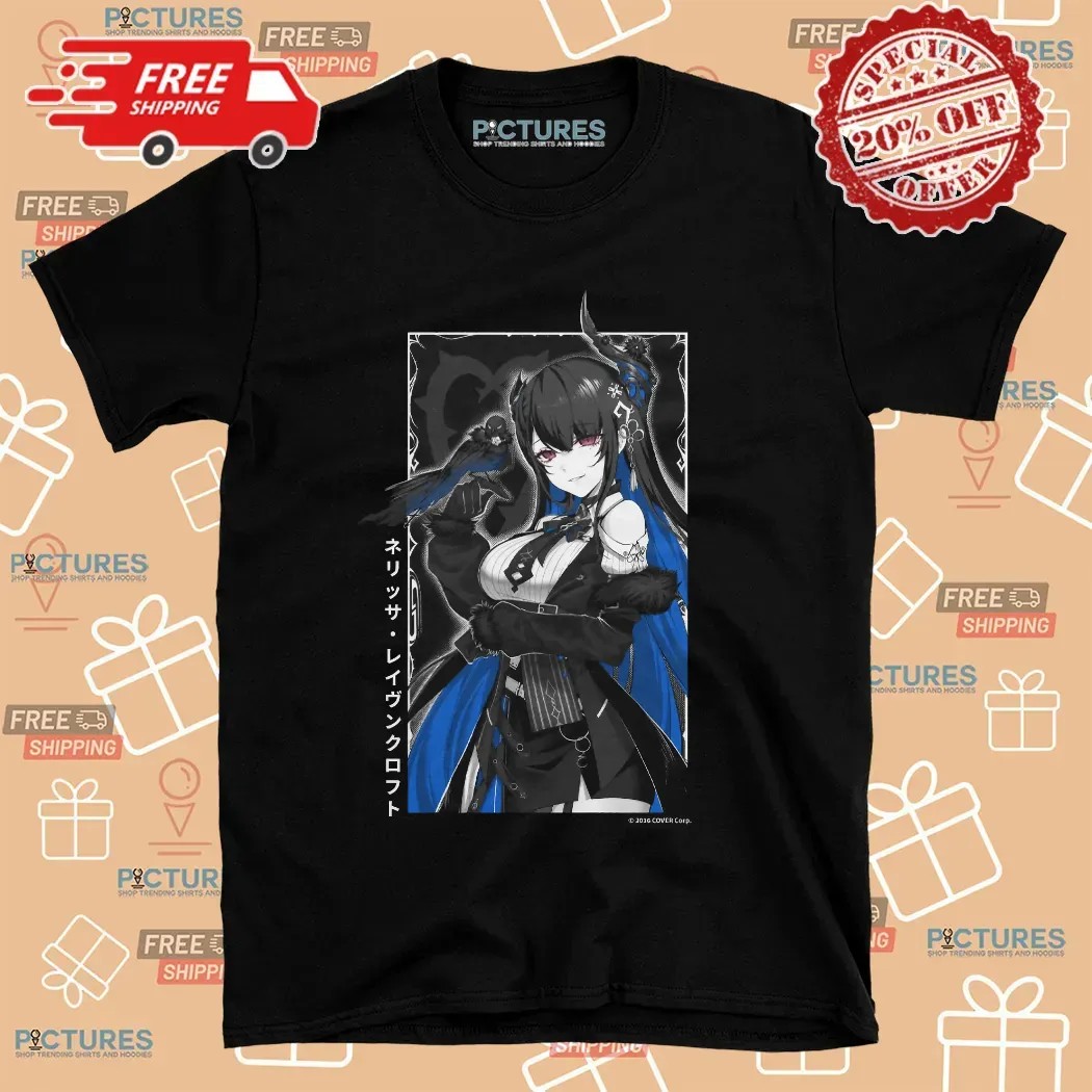 Hololive Nerissa Ravencroft Vtuber T Shirt • Picturestees Clothing LLC