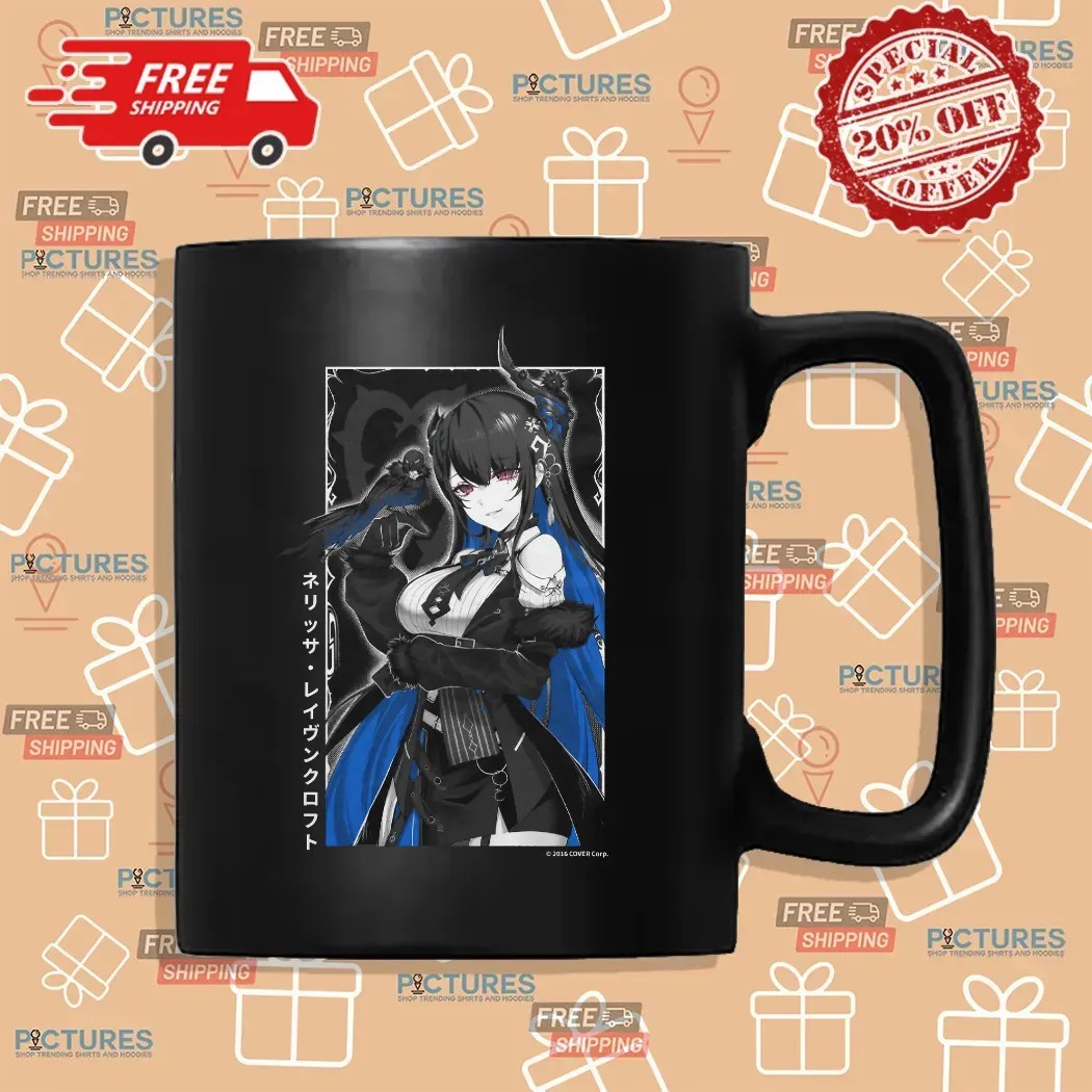 Hololive Nerissa Ravencroft Vtuber T Shirt • Picturestees Clothing LLC