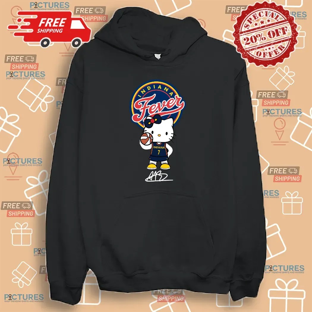 Indiana Fever Boston Hello Kitty Signature T Shirt • Picturestees ...