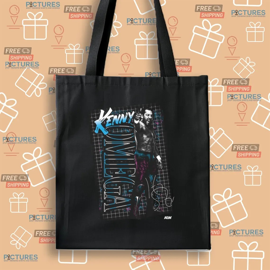 Kenny Omega Bang Wrestler Pose AEW T Shirt • Picturestees Clothing LLC