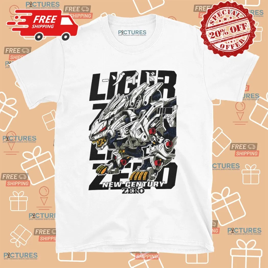 Liger Zero Zoids New Century Zero Streetwear T Shirt • Picturestees ...