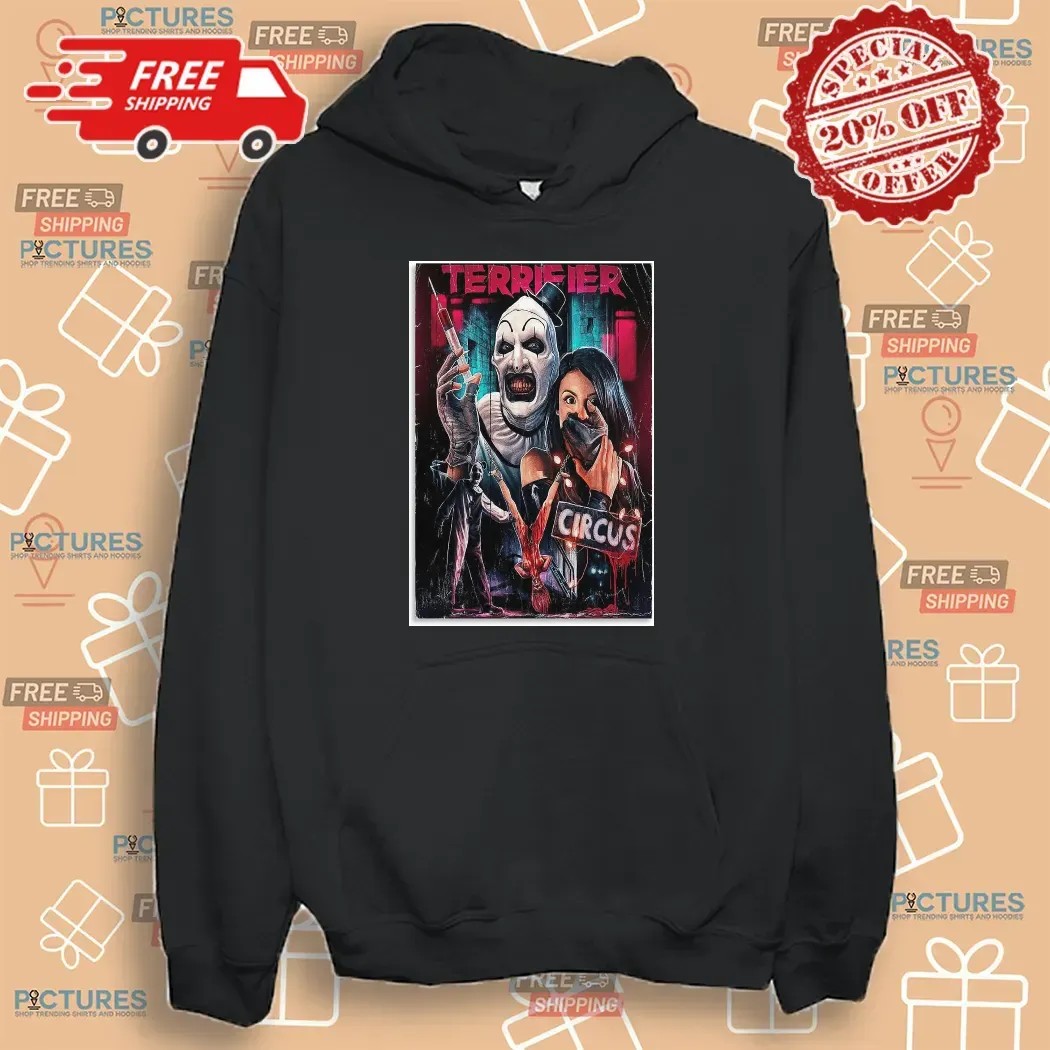 Terrifier Circus Movie Poster Aesthetic Posters T Shirt • Picturestees ...