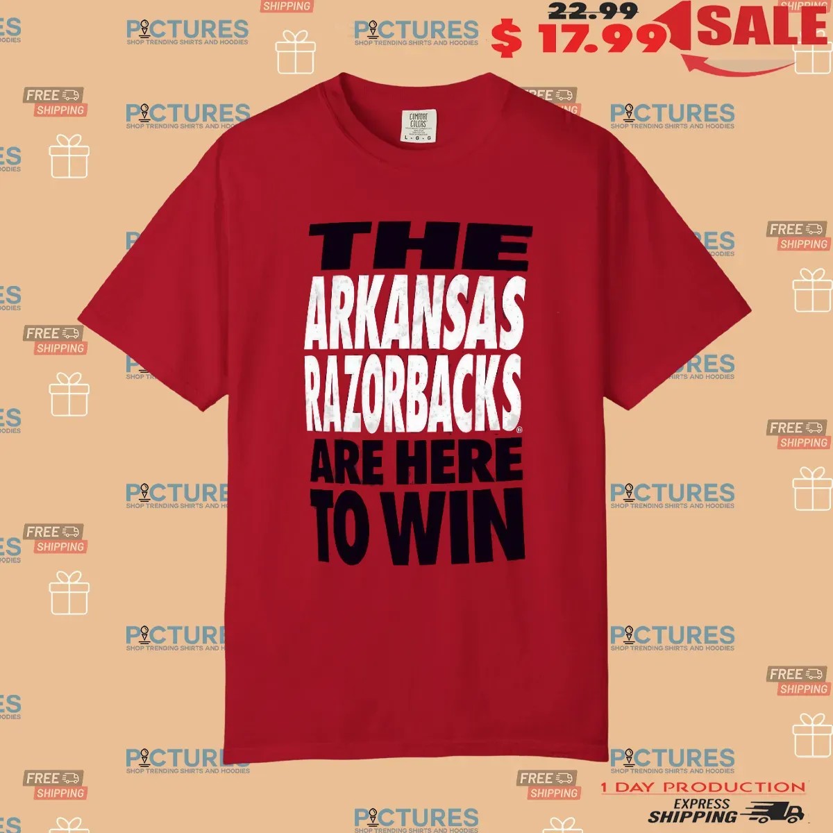 The Arkansas Razorbacks Are Here To Win Just Do It Omahogs 2025 College ...