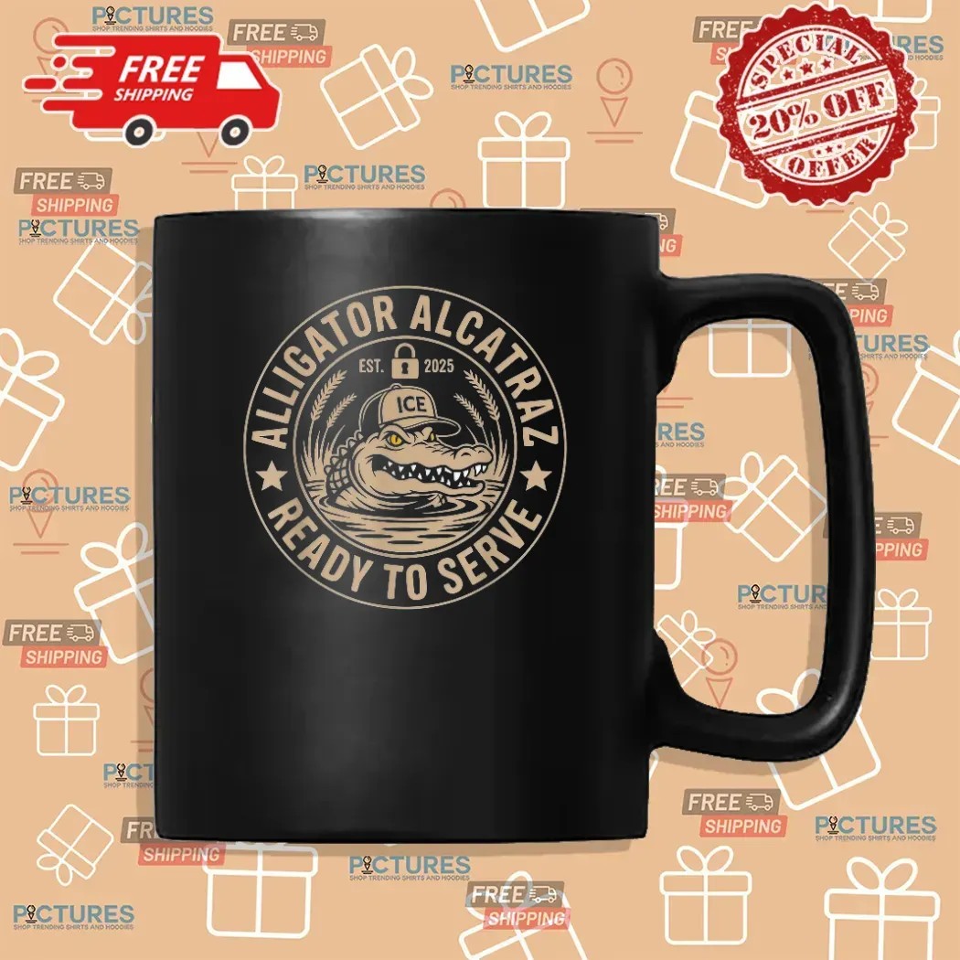 Alligator Alcatraz Ready To Serve Prison Guard Ice T Shirt ...