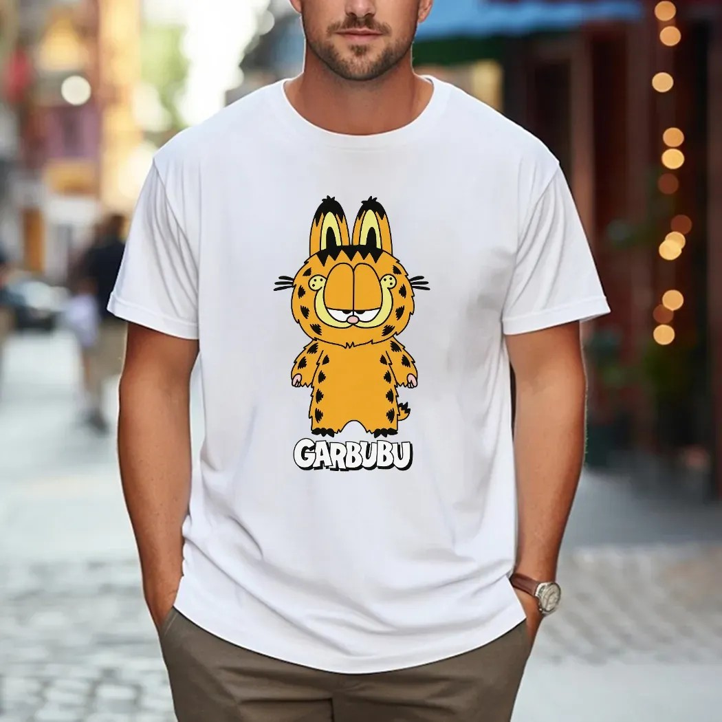 Garbubu Garfield Labubu Meme T Shirt • Picturestees Clothing LLC