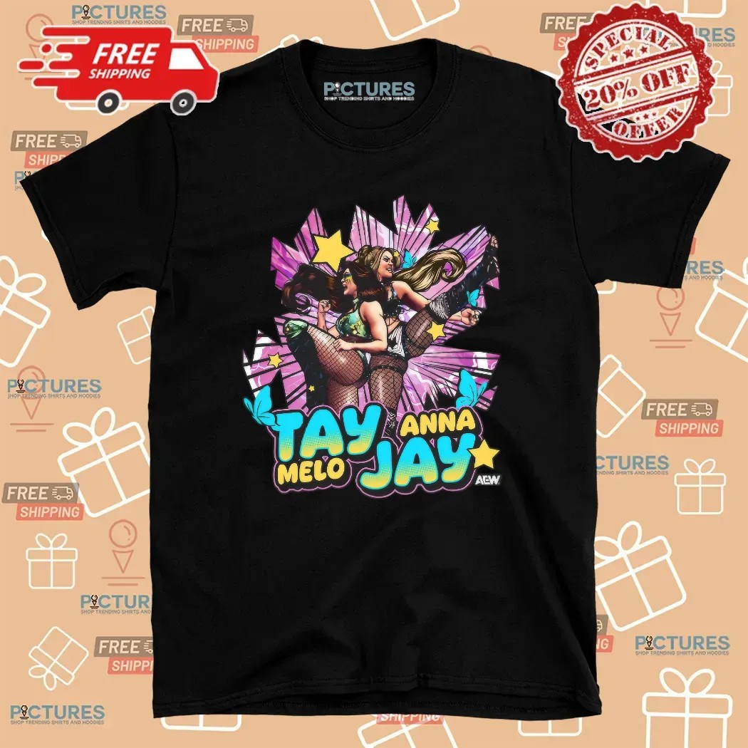 Tay Melo And Anna Jay Graphic Series AEW T Shirt • Picturestees ...