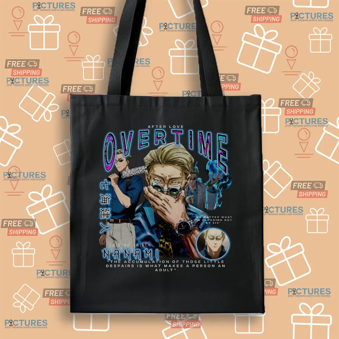 Tony Statovci Wear Kento Nanami Jujutsu Kaisen After Love Overtime ...