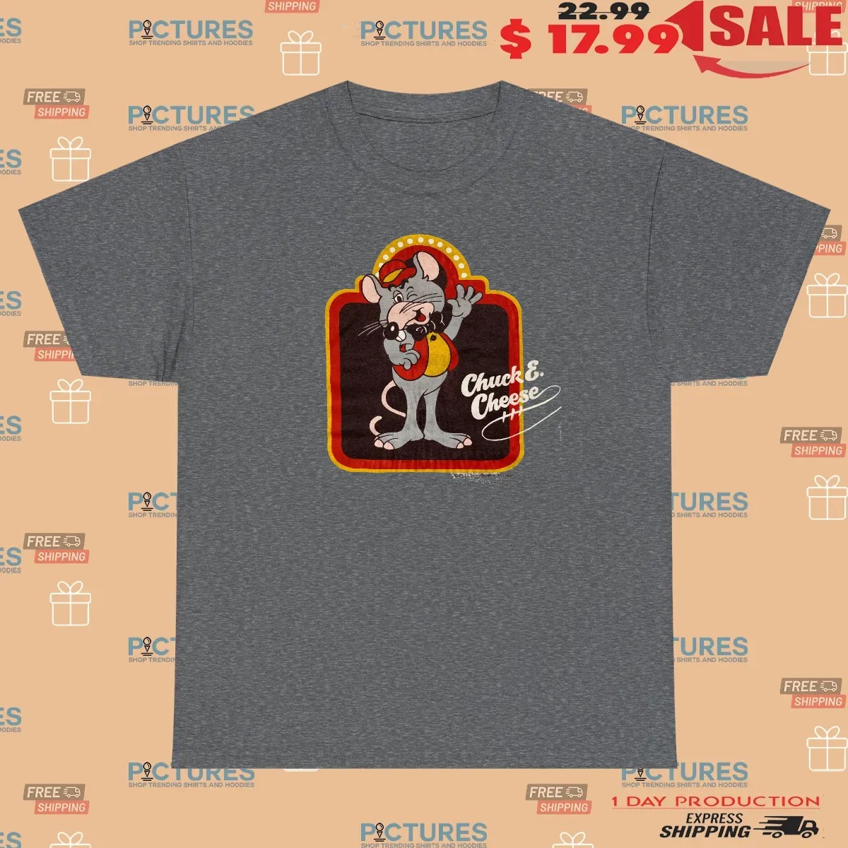 Chuck E Cheese Pizza Time Theatre Vintage 1980s T Shirt • Picturestees ...