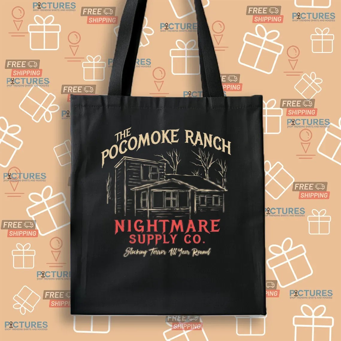 The Pocomoke Ranch Nightmare Supply Co Stocking Terror All Year Round T ...