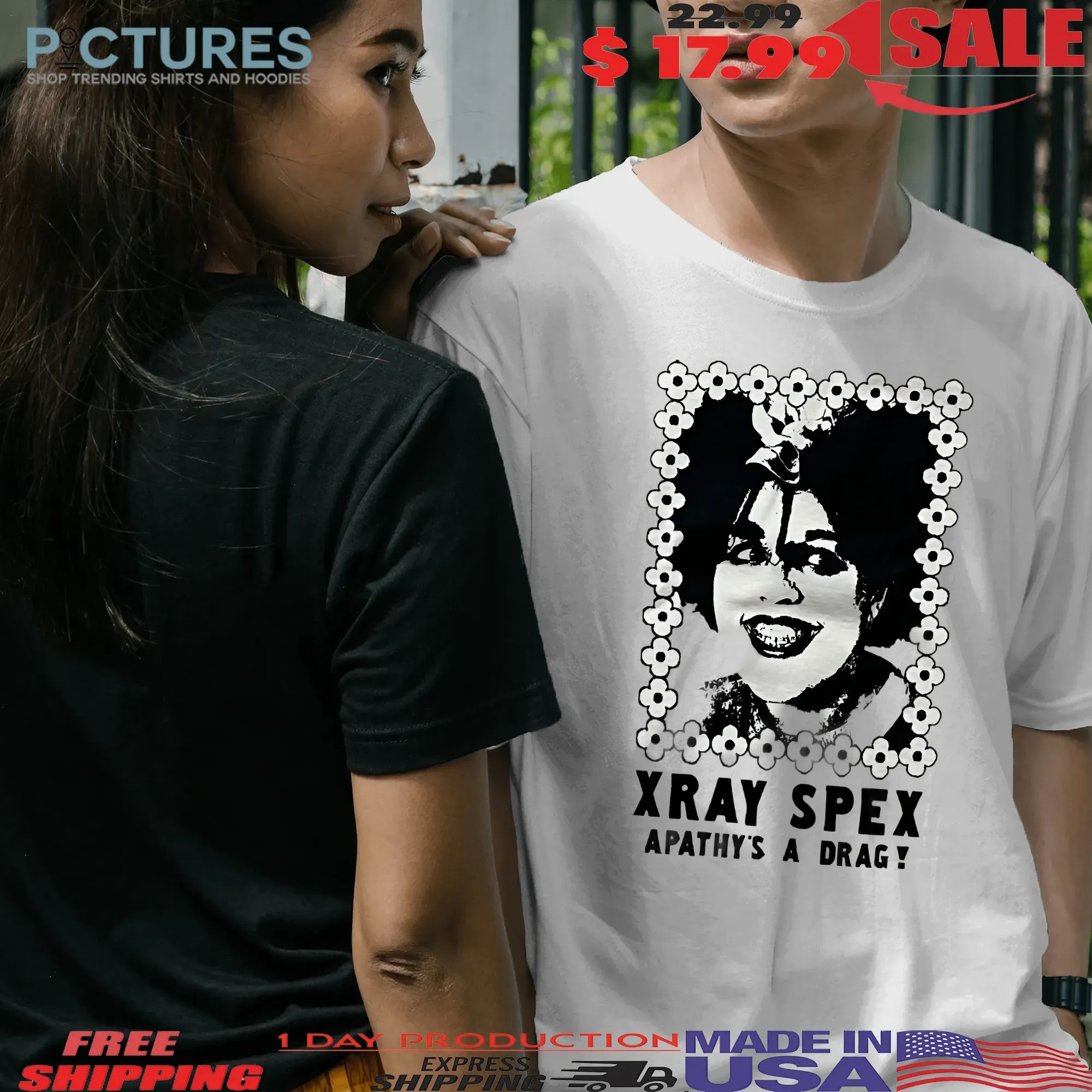 X Ray Spex Tank Apathy's A Drag T Shirt • Picturestees Clothing LLC