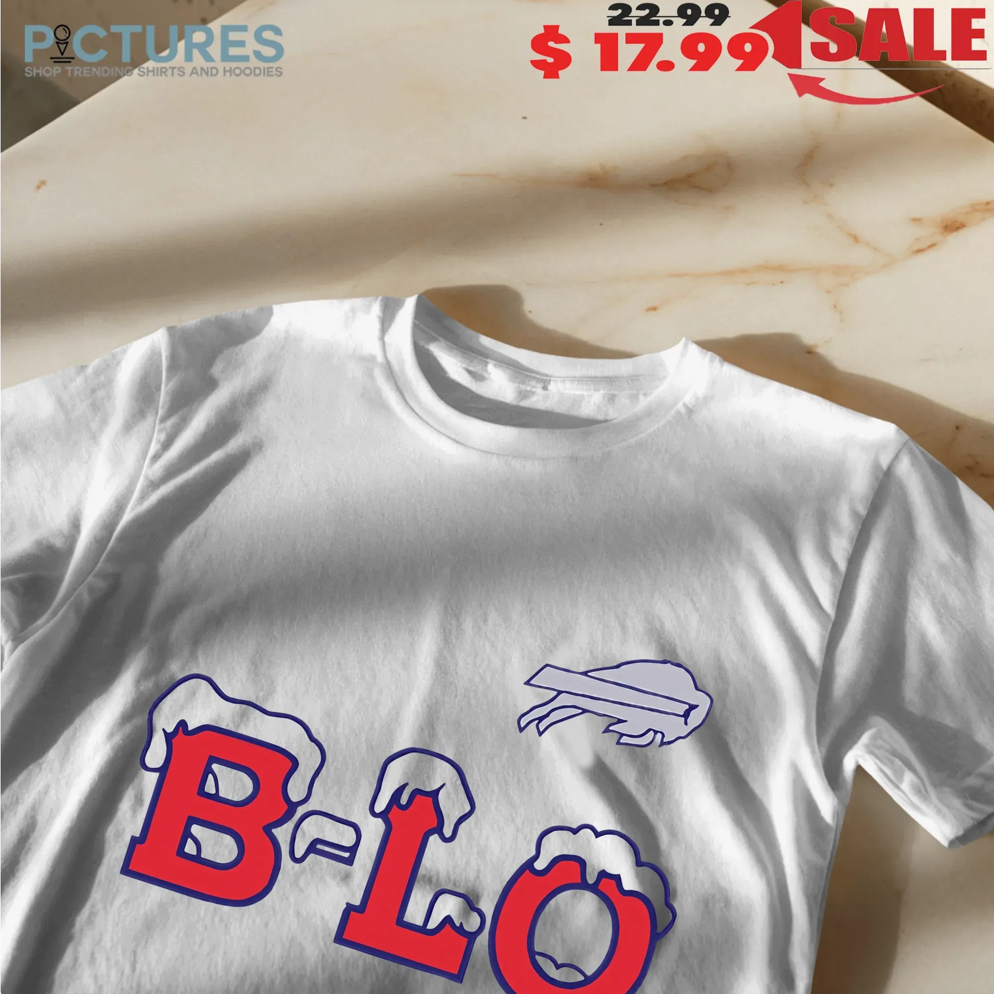 Buffalo Bills B-LO Snow T Shirt • Picturestees Clothing LLC