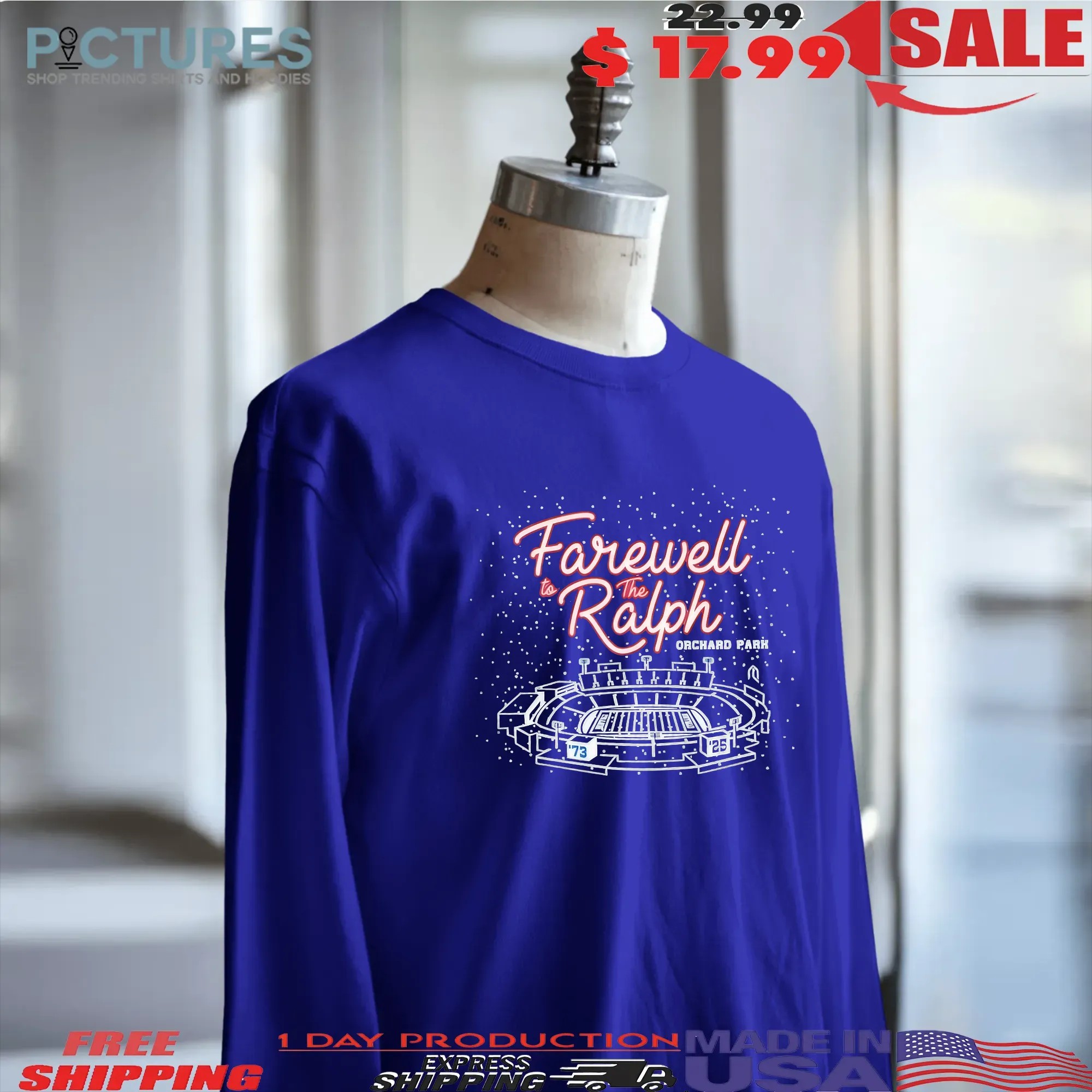 Buffalo Bills Farewell To The Ralph Highmark Stadium Orchard Park T ...