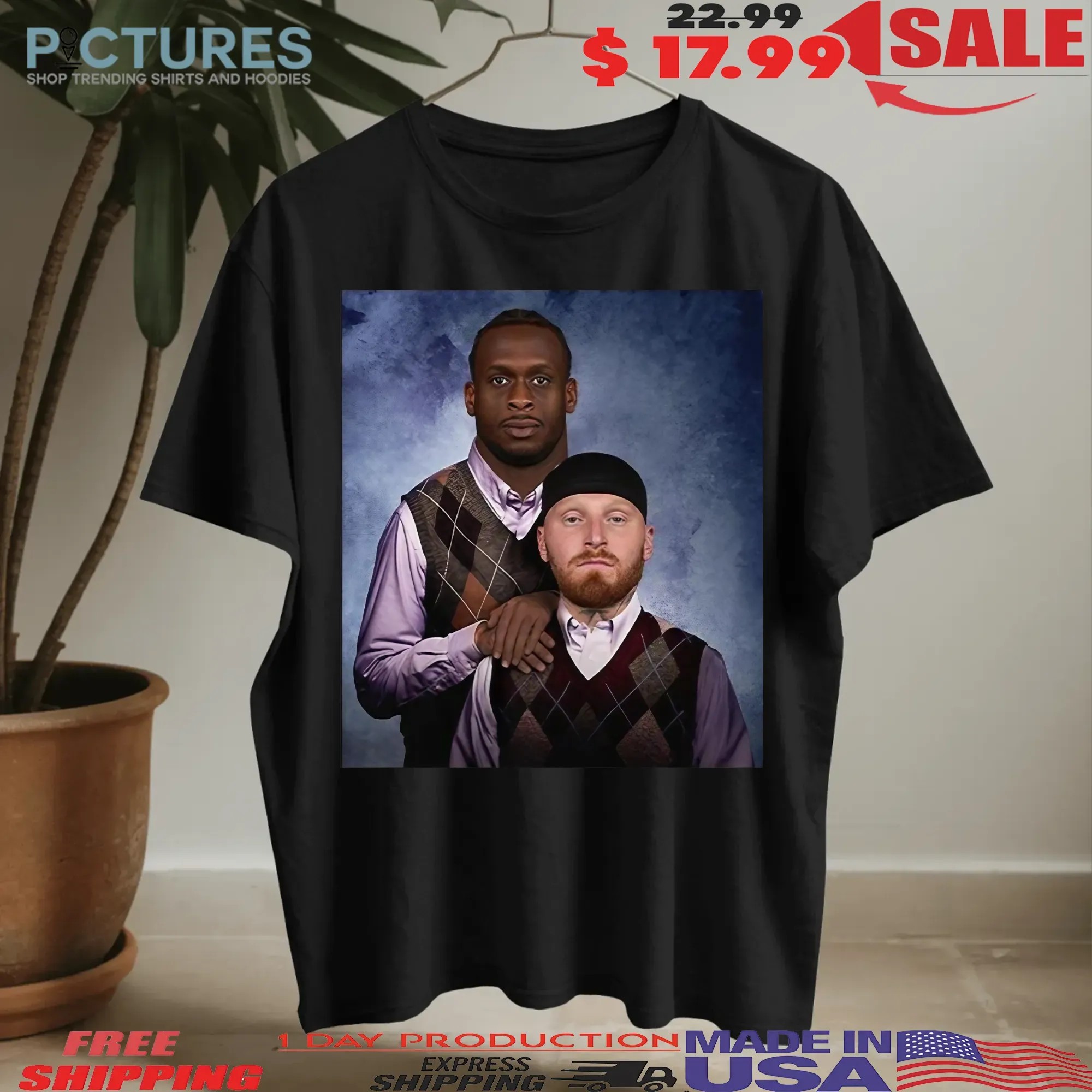 Caleb Rogers Geno Smith And Maxx Crosby Step Brothers Meme T Shirt ...