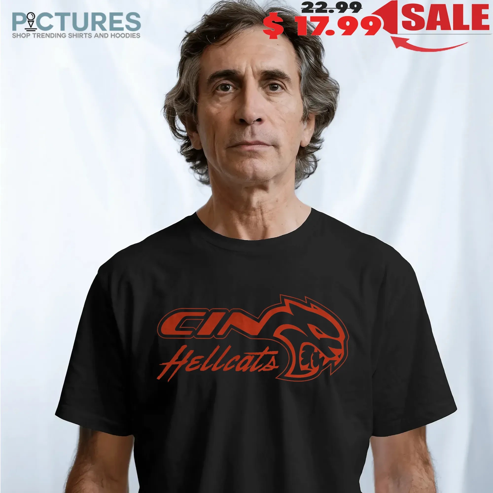 Cincinnati Hellcats V2 Logo T Shirt • Picturestees Clothing LLC