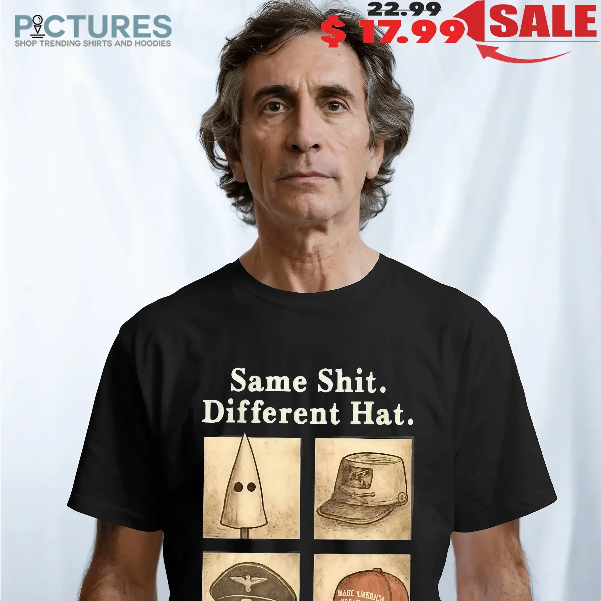 Same Shit Different Hat T Shirt • Picturestees Clothing LLC