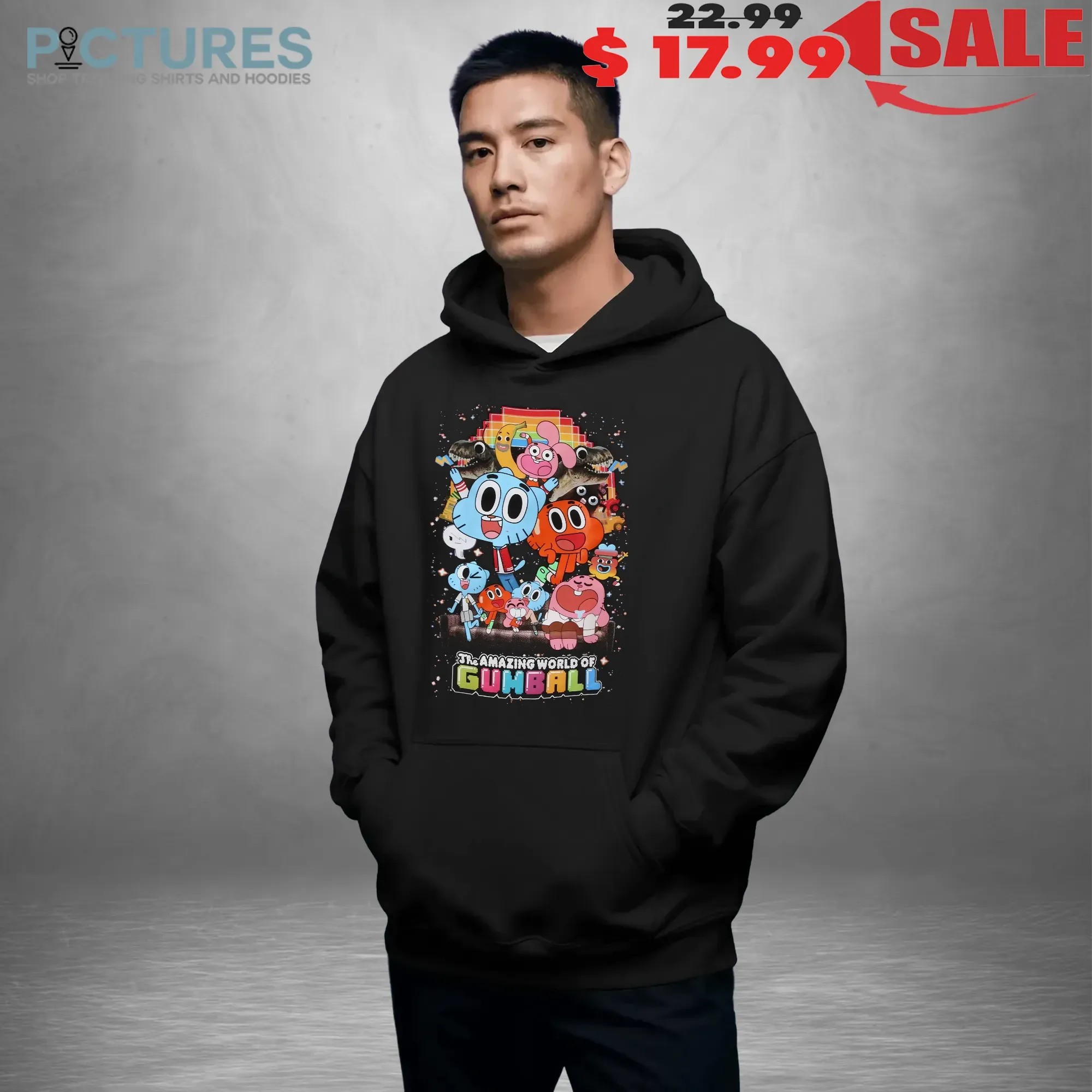 The Amazing World Of Gumball Group Cartoon T Shirt • Picturestees ...