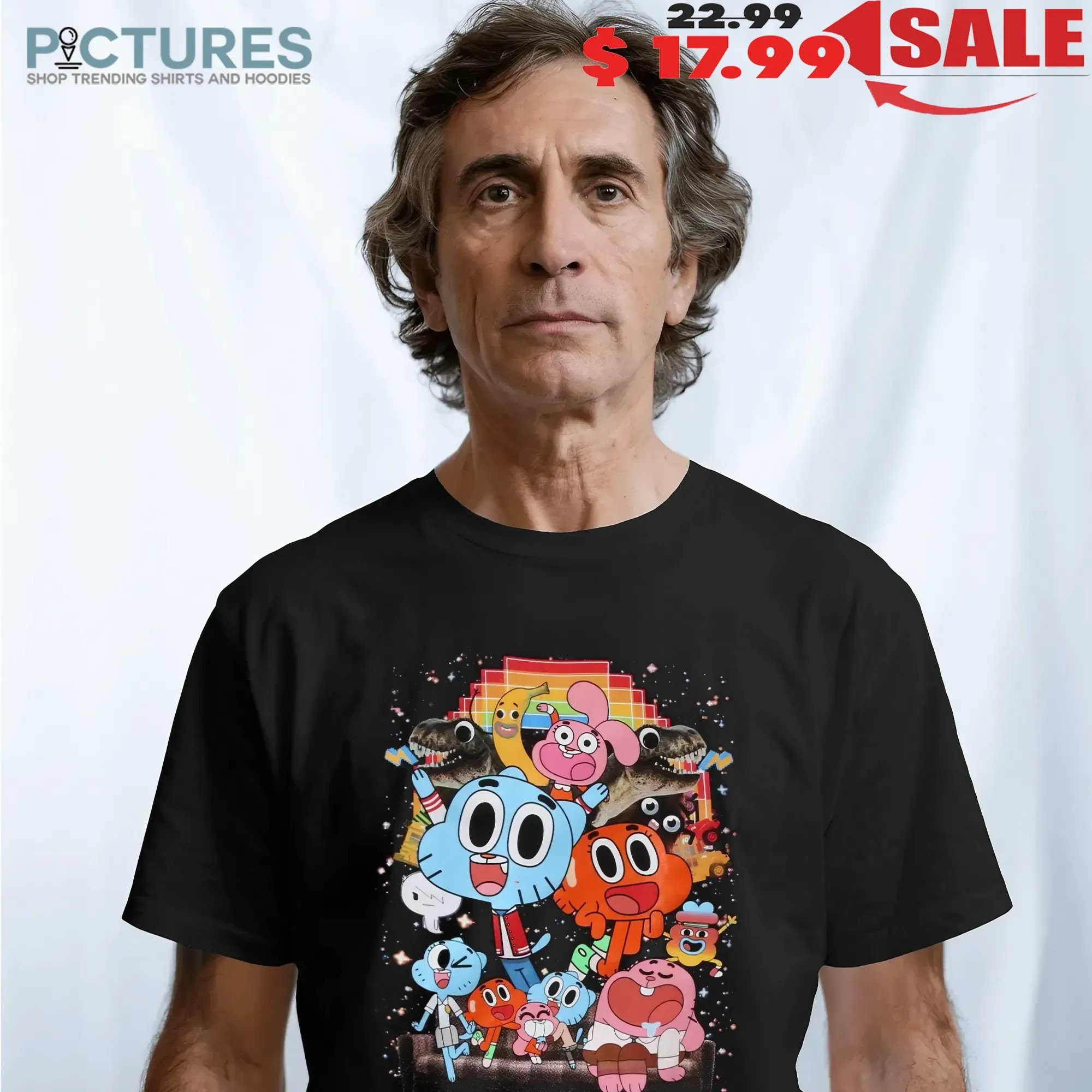The Amazing World Of Gumball Group Cartoon T Shirt • Picturestees ...