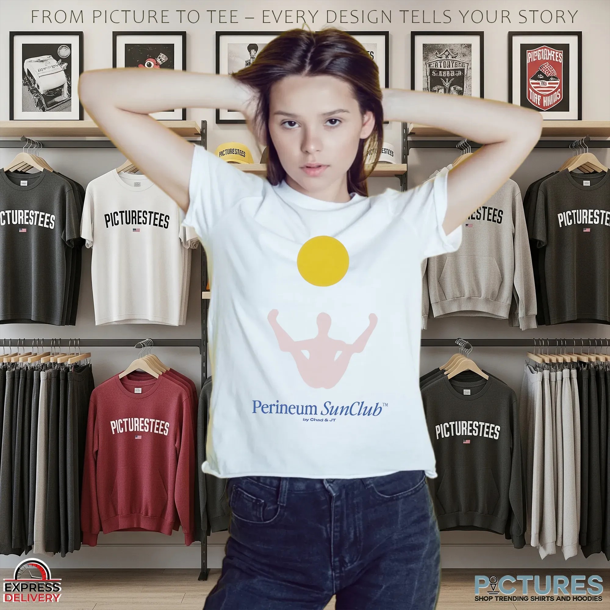 Chad And Jt Perineum Sun Club Big Shine T-shirts • Picturestees ...